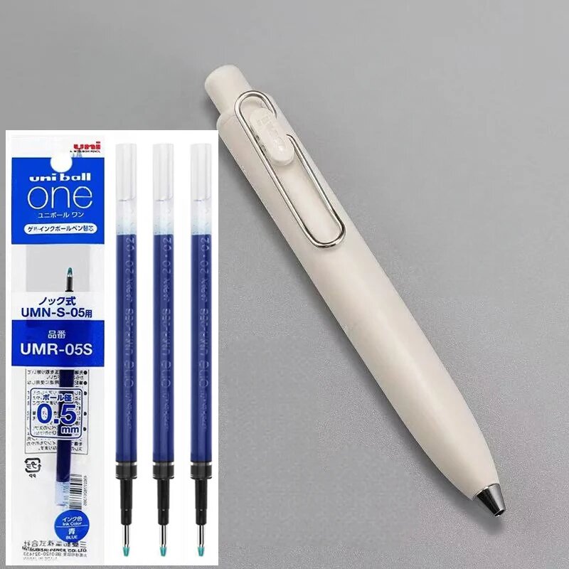 Гелевая ручка Uni Uni-ball One, Yogurt 3BlueInk