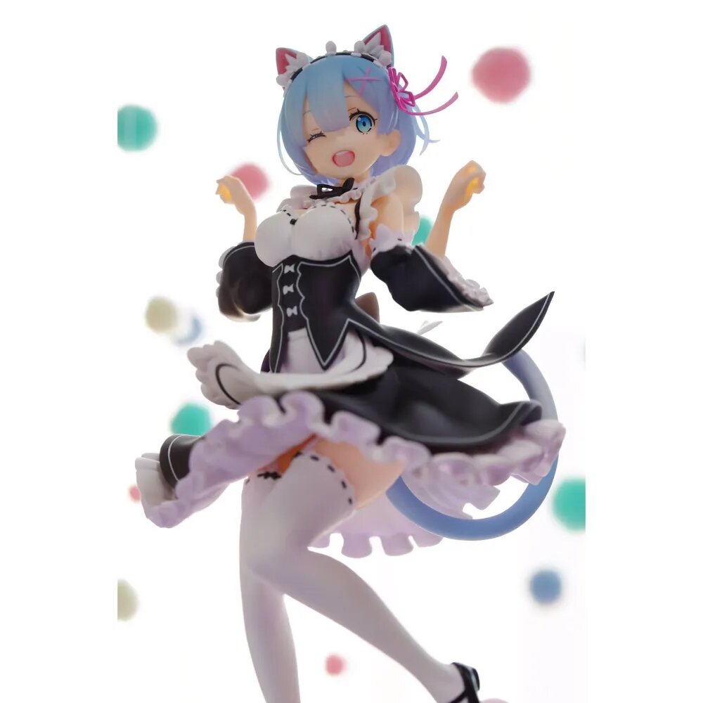Аниме-фигурка Re: ZERO Rem Кошачье ушко горничной 23см