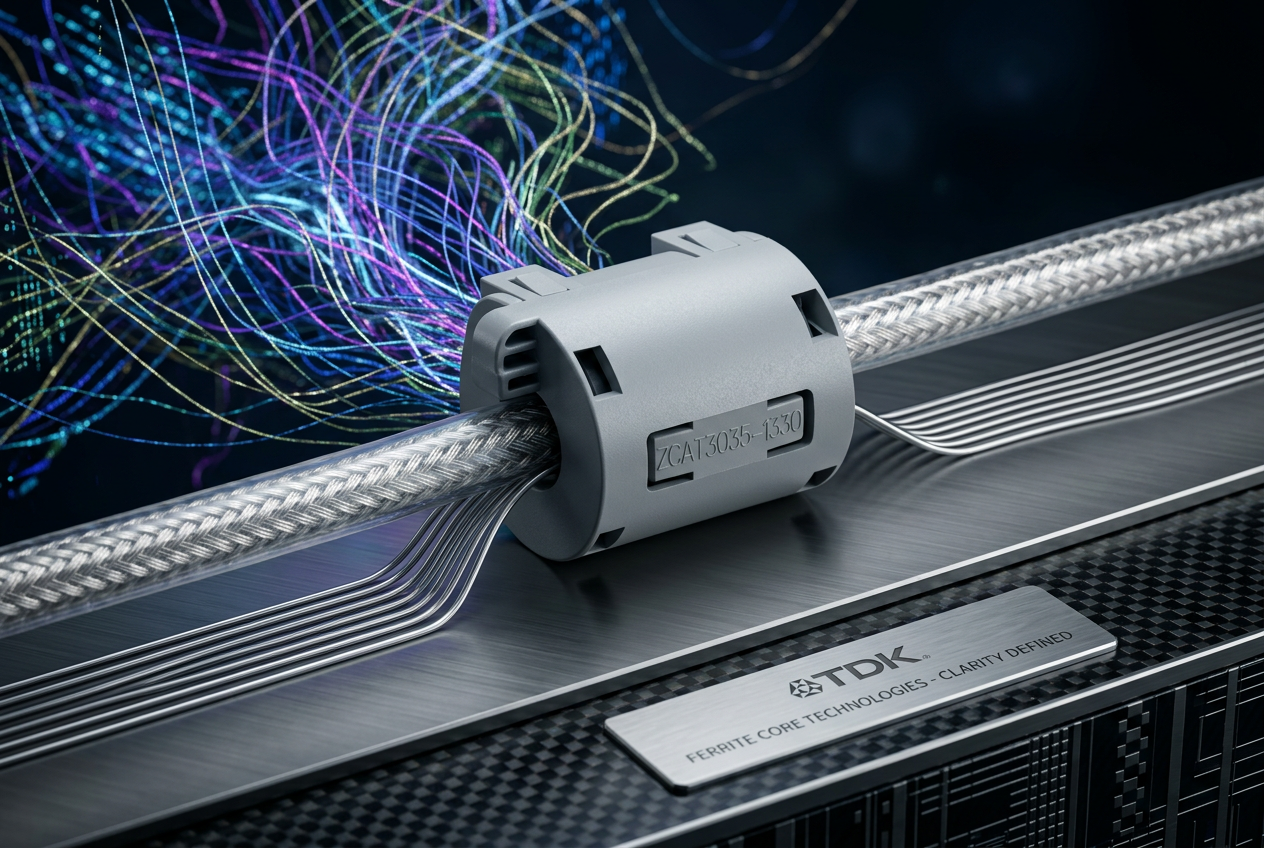 Фильтр ферритовый TDK ZCAT3035-1330, в корпусе ZCAT, серый, 63 г