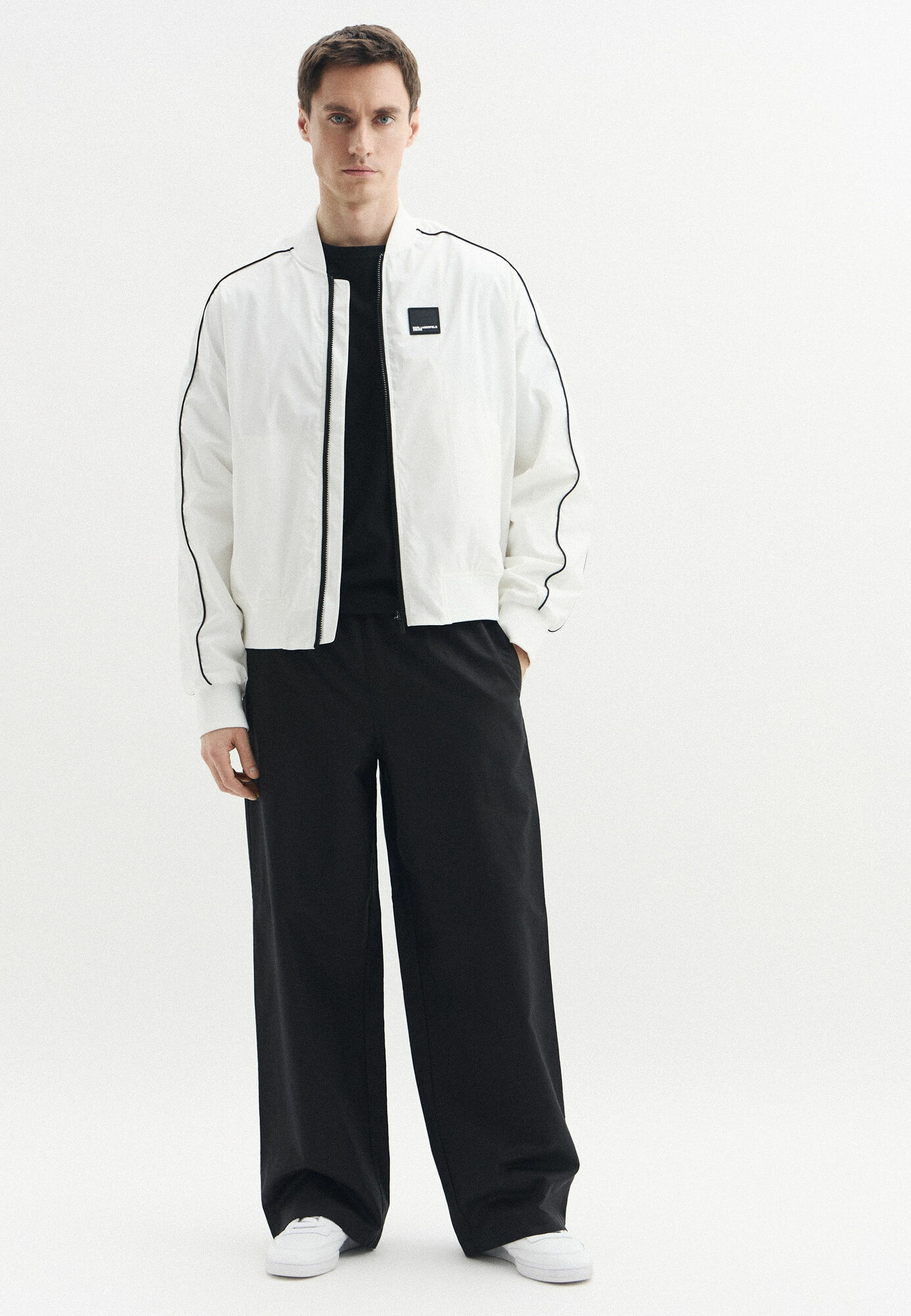 Куртка KARL LAGERFELD JEANS, размер XL, белый — фото 1