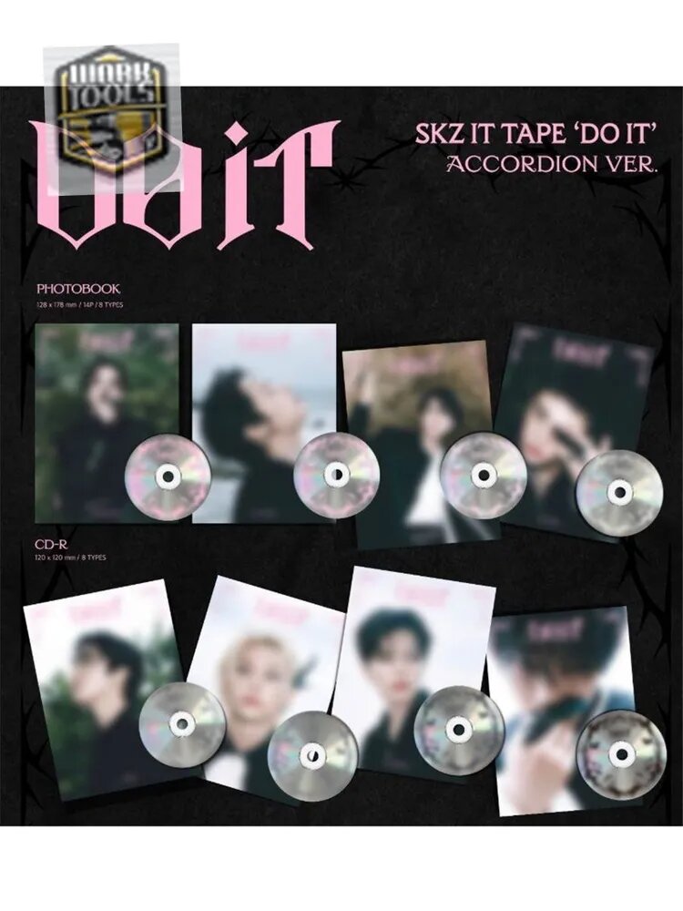 Музыкальный диск Stray Kids SKZ IT TAPE 'DO IT' ACCORDION VER. K-POP Корея в упаковке Easy pack — фото 1