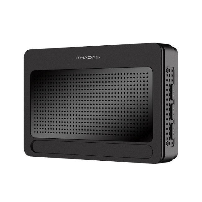KCS-B-001 Khadas Корпус Khadas DIY Case2 for VIMs SBC, Plate Metal, Piano Black