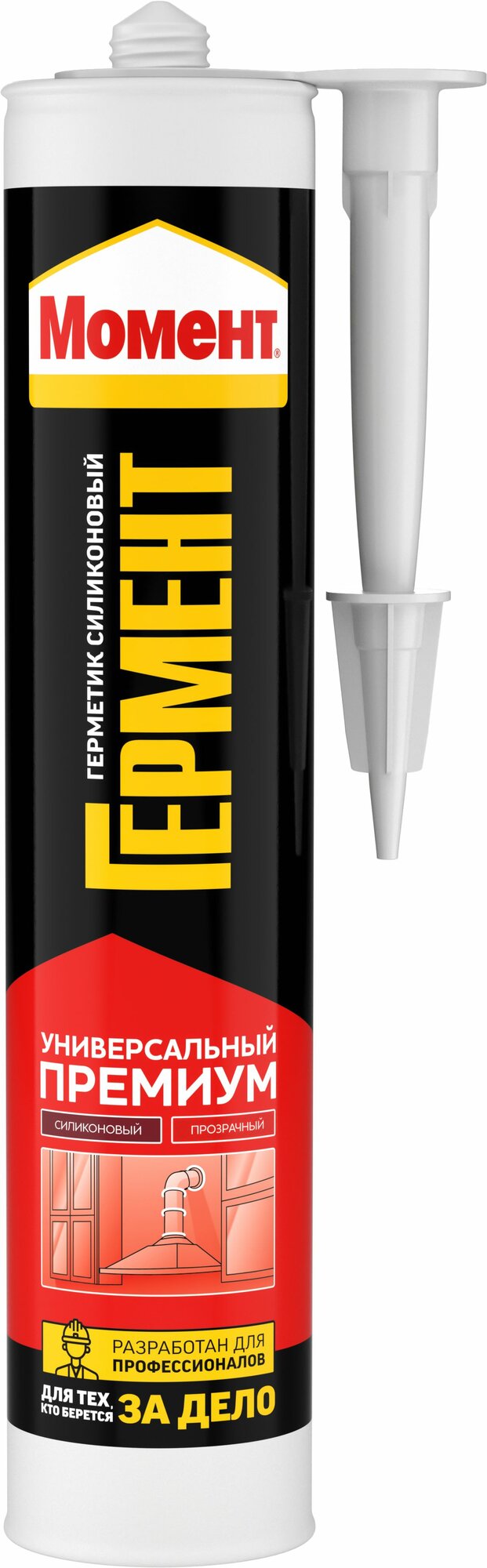 Герметик момент гермент Универсальный Премиум белый 280 мл