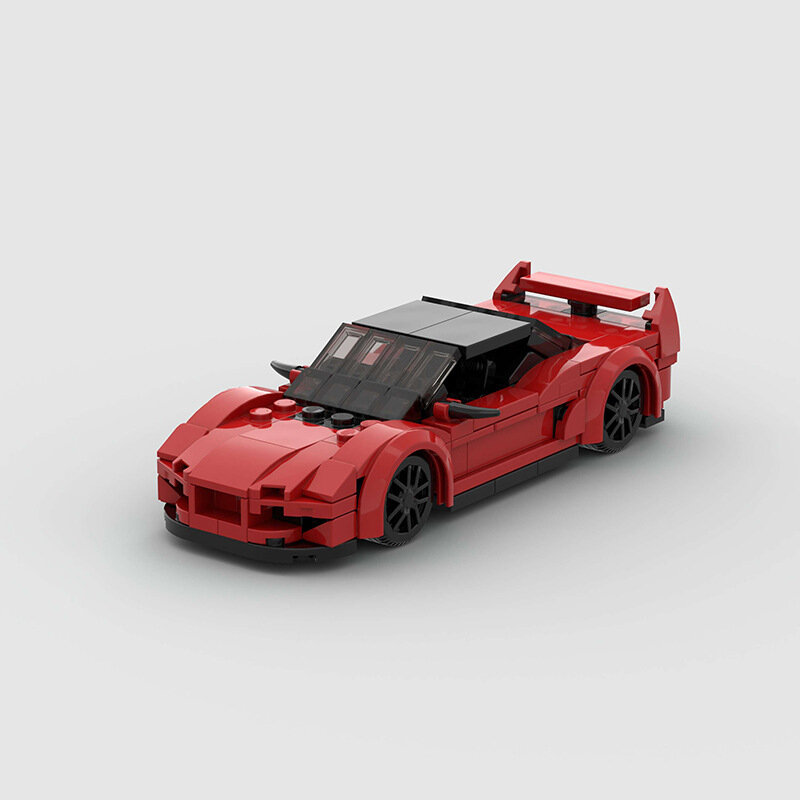Honda NSX BL13001 MOC Обучающая сборка, детский конструктор, модель игрушечного автомобиля