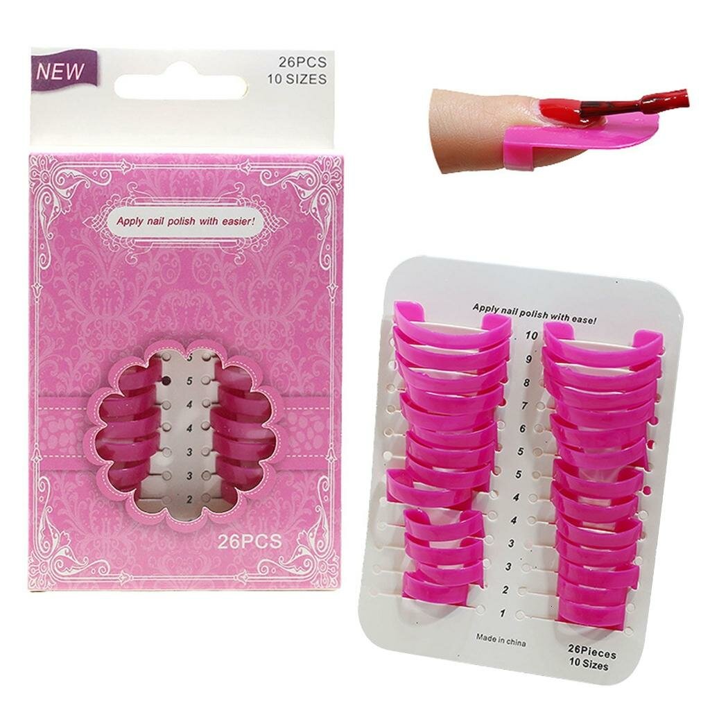 Защитные пластины для маникюра, 26 шт.