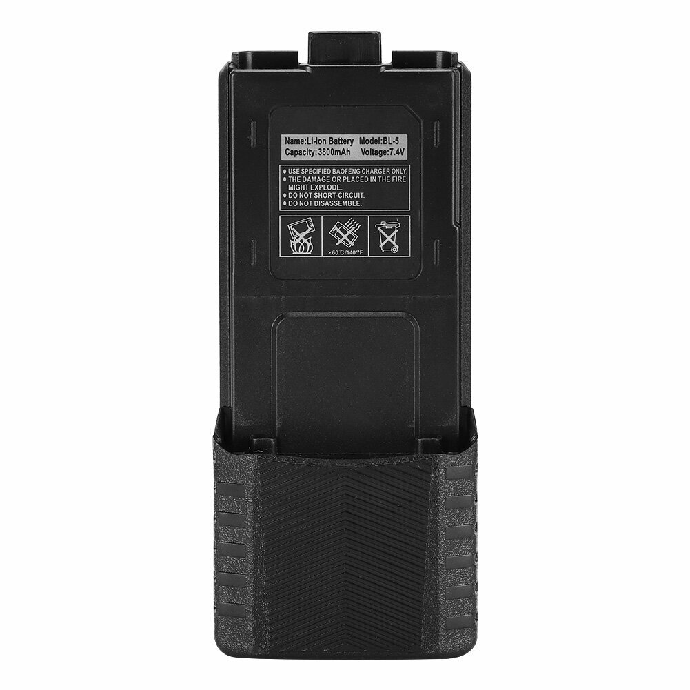 Аккумулятор BL5L ABS с корпусом для раций UV5r/UV5RX3/RD5r/UV5RTp/UV5X3