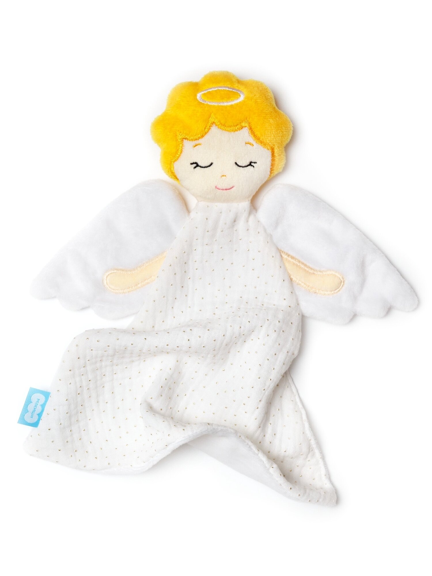 Мягкая игрушка-комфортер «Ангел», 31 см