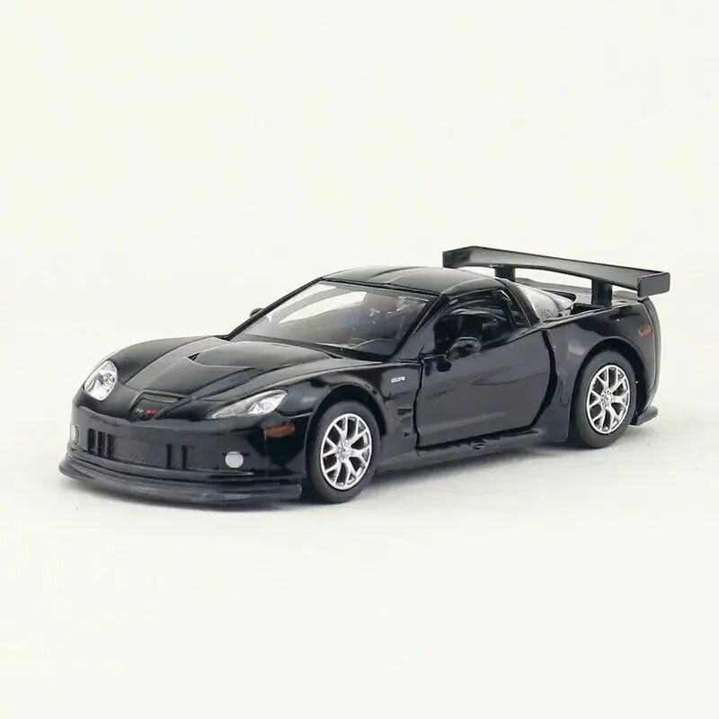 1:36 Chevrolet Corvette C6-R Car Model Kid Toy, коллекции хобби, подарки на день рождения, Модель автомобиля