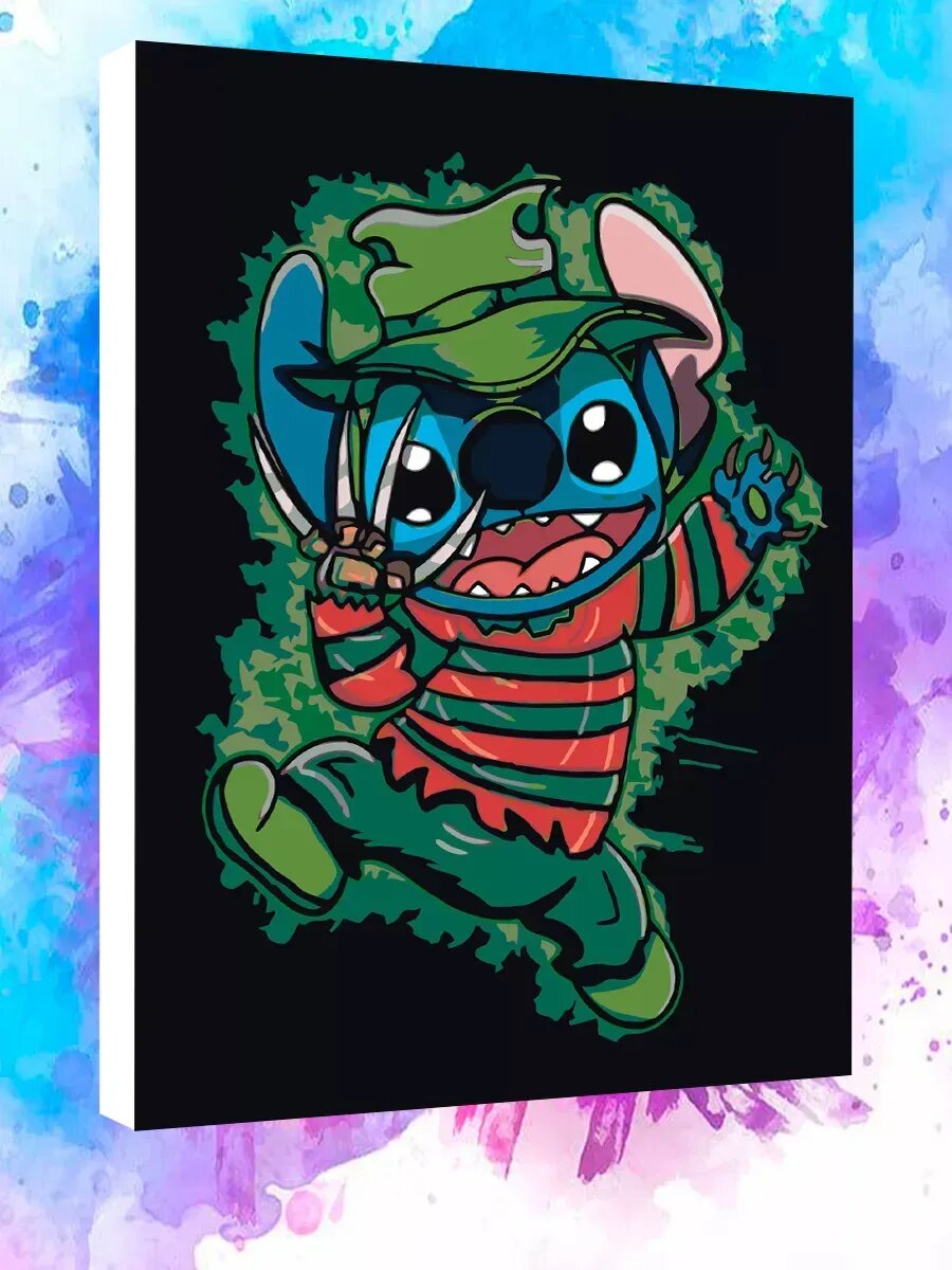 Картина по номерам Стич Дисней Disney