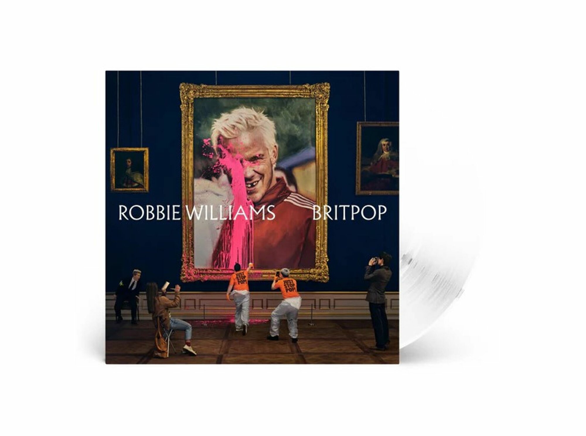 Виниловая пластинка Robbie Williams - Britpop (Retail Exclusive Edition) (White Vinyl) (LP) (1 LP)