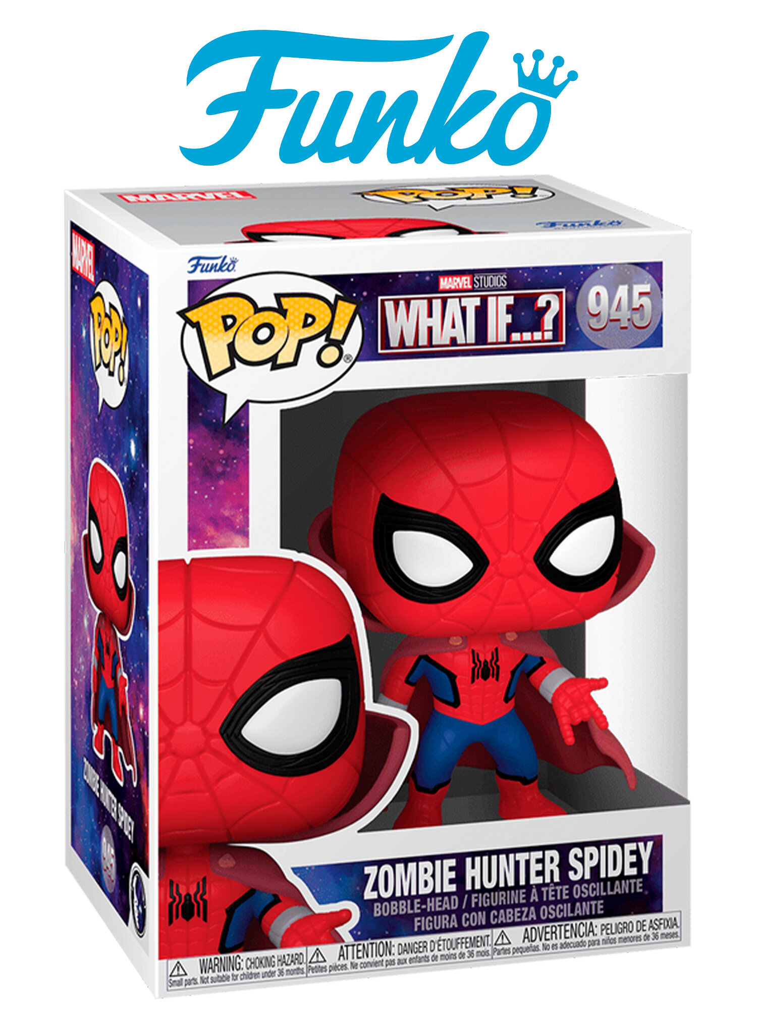 Фигурка Funko POP! Zombie Hunter Spidey (945) Marvel What If?