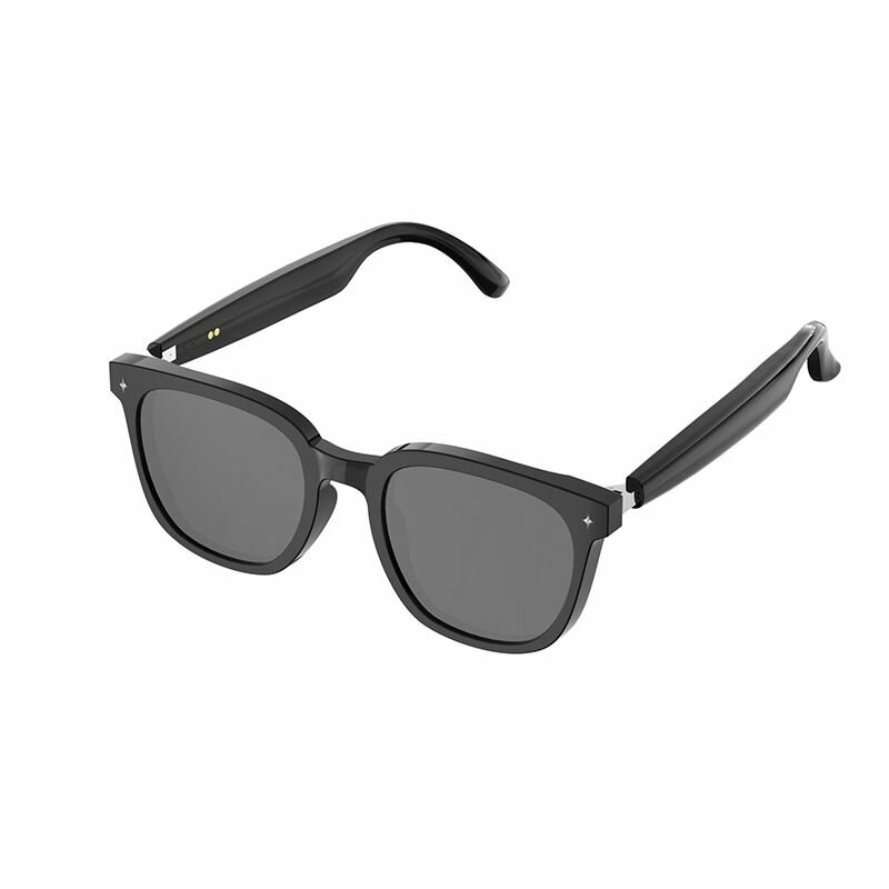 Очки с Bluetooth и искусственным интеллектом HY-1009, 3D, 10 г, черные линзы, серые
