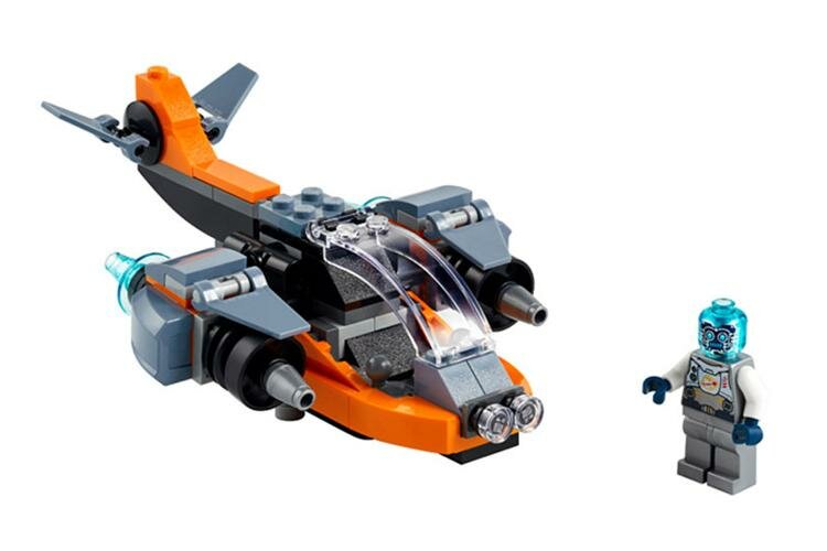 Конструктор унисекс LEGO Creator Аниме Самолет, 113 деталей, 31111, арт. 5761623