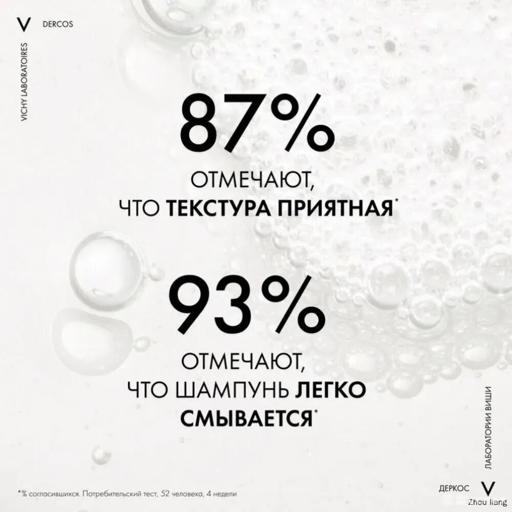 DERCOS TECHNIQUE PSOLUTION Шампунь для волос 200 мл - для кожи головы, склонной к псориазу — фото 1
