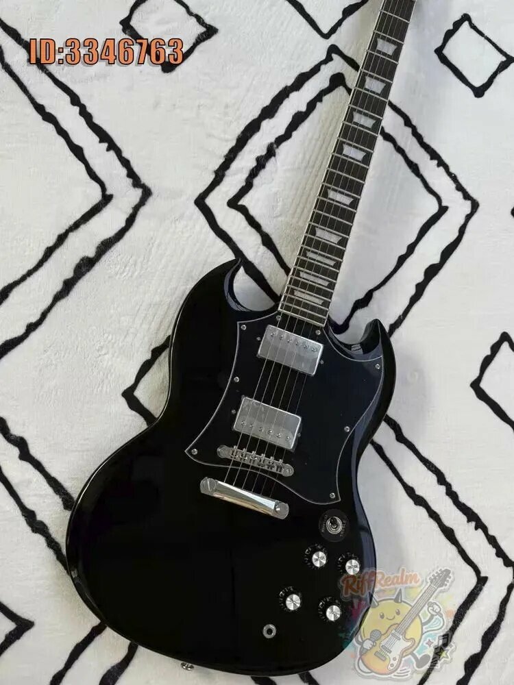 Электрогитара SG 6-струнная, корпус Дерево