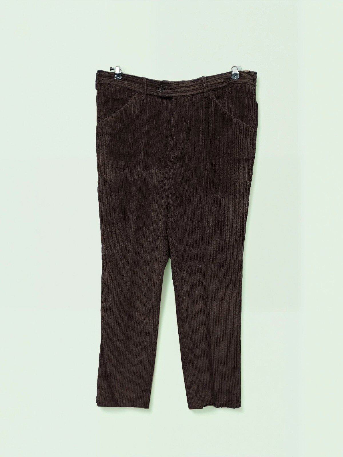 Брюки слаксы вельвет