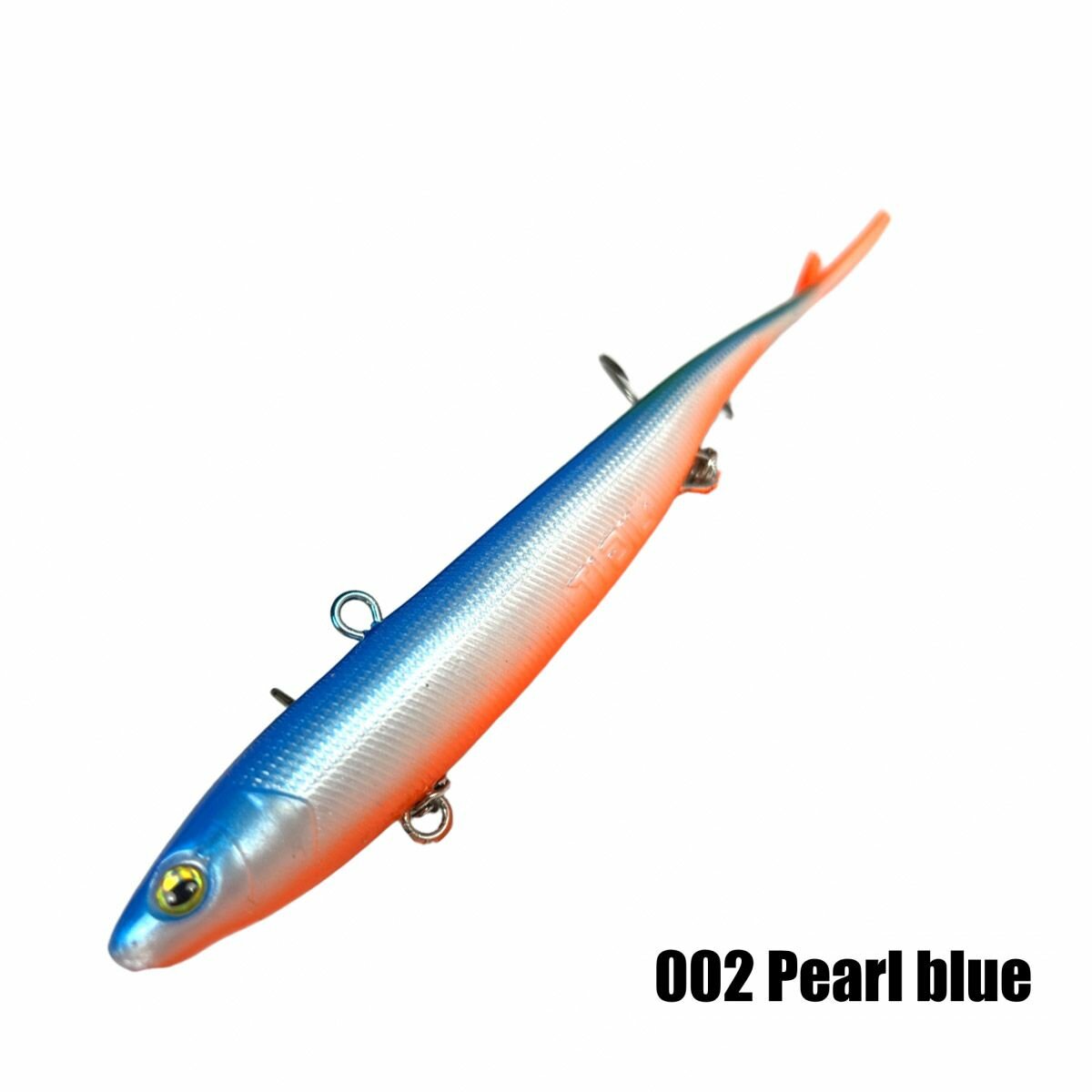 Баланслаг Jig It Whale Tail 150mm 26g цвет 002 Pearl blue