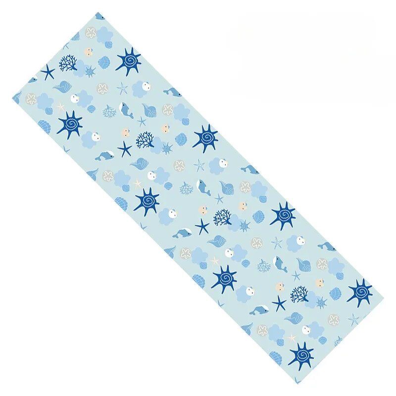 Микрофиберное спортивное полотенце 30x100см Light Blue 1pc