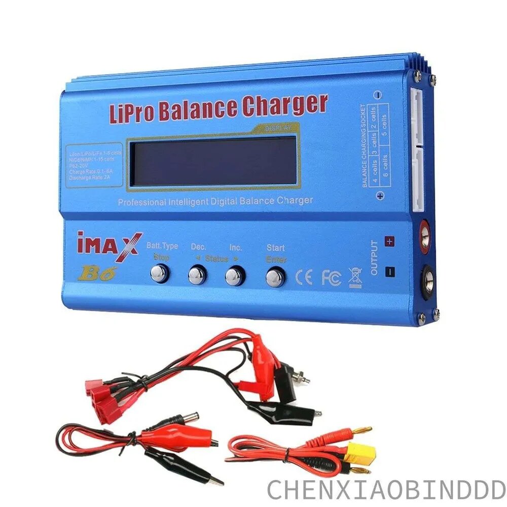 Для зарядного устройства B6 80W Lipo Battery+XT60 NiMh Li-Ion Ni-Cd