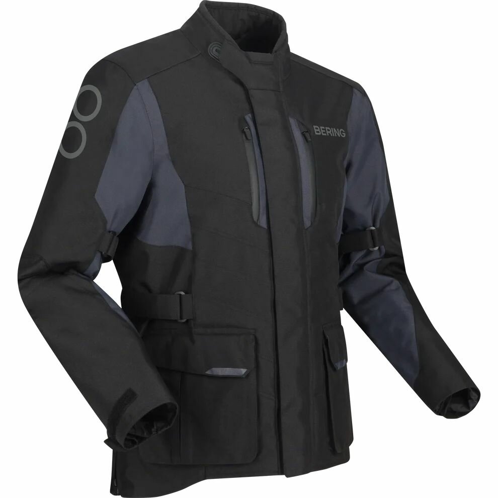 Мотокуртка текстильная Bering SIBERIA Black/Grey, L