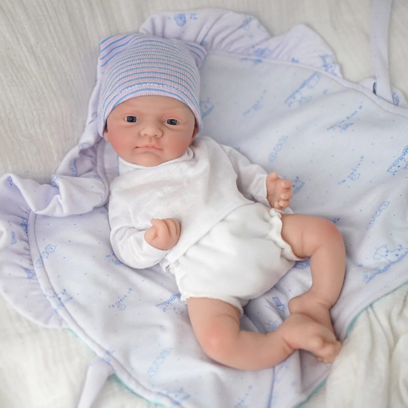 Силиконовая кукла Miaio "Луна", 12 дюймов, Girl Luna