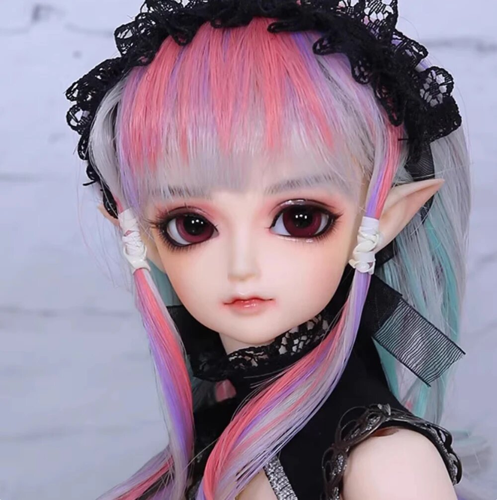 Шарнирная кукла Eliya 1/4, Pink skin