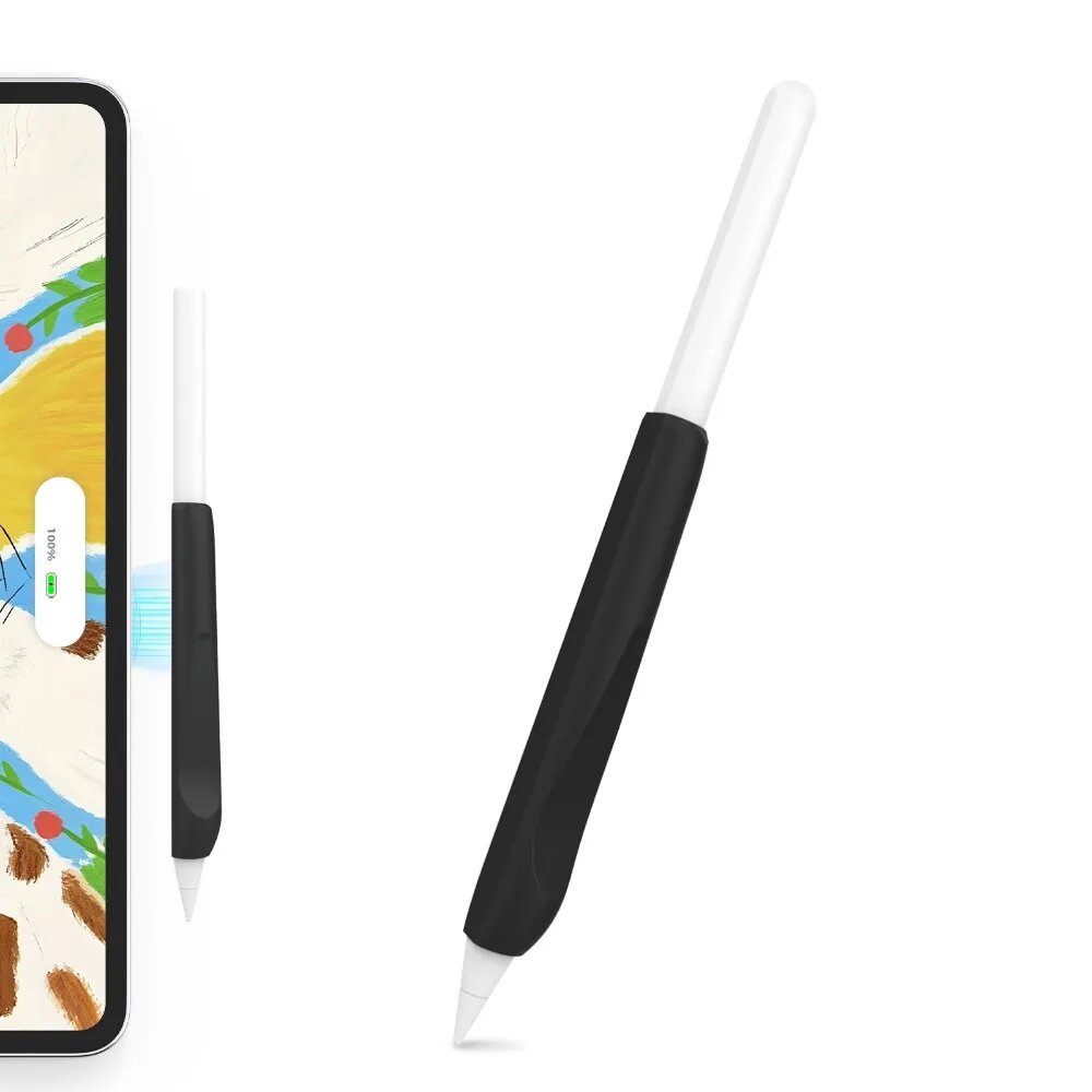 Силиконовый чехол для Apple Pencil Pro/2 Black
