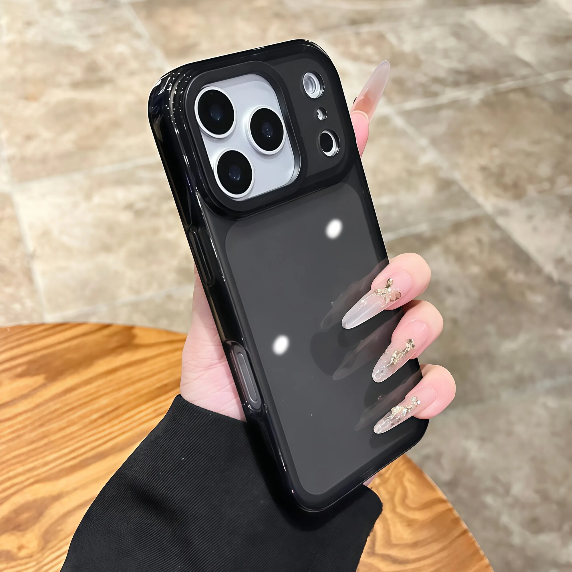 Прозрачный чехол для телефона iPhone 11, 12, 13, 14, 15, 16, 17 Pro Max Plus, воздушный прозрачный бампер, задняя крышка