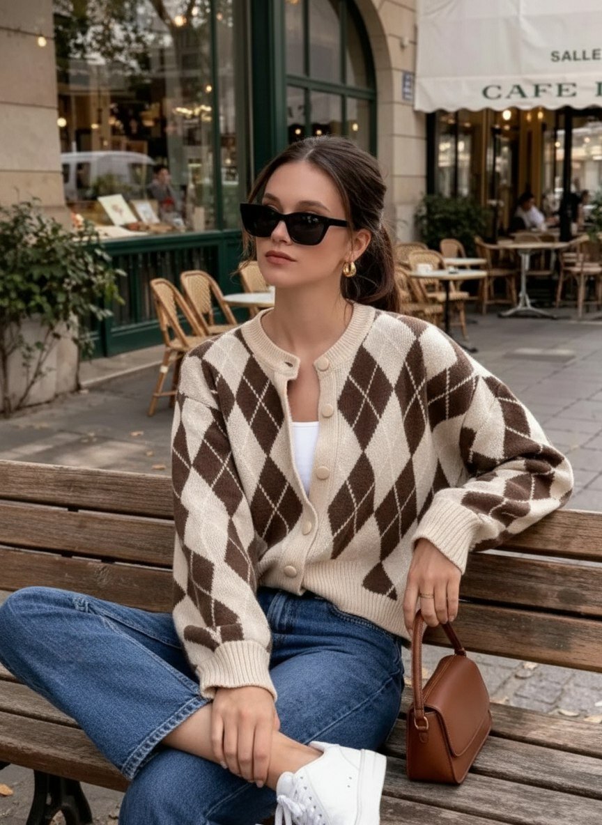 Кардиган Укороченный кардиган