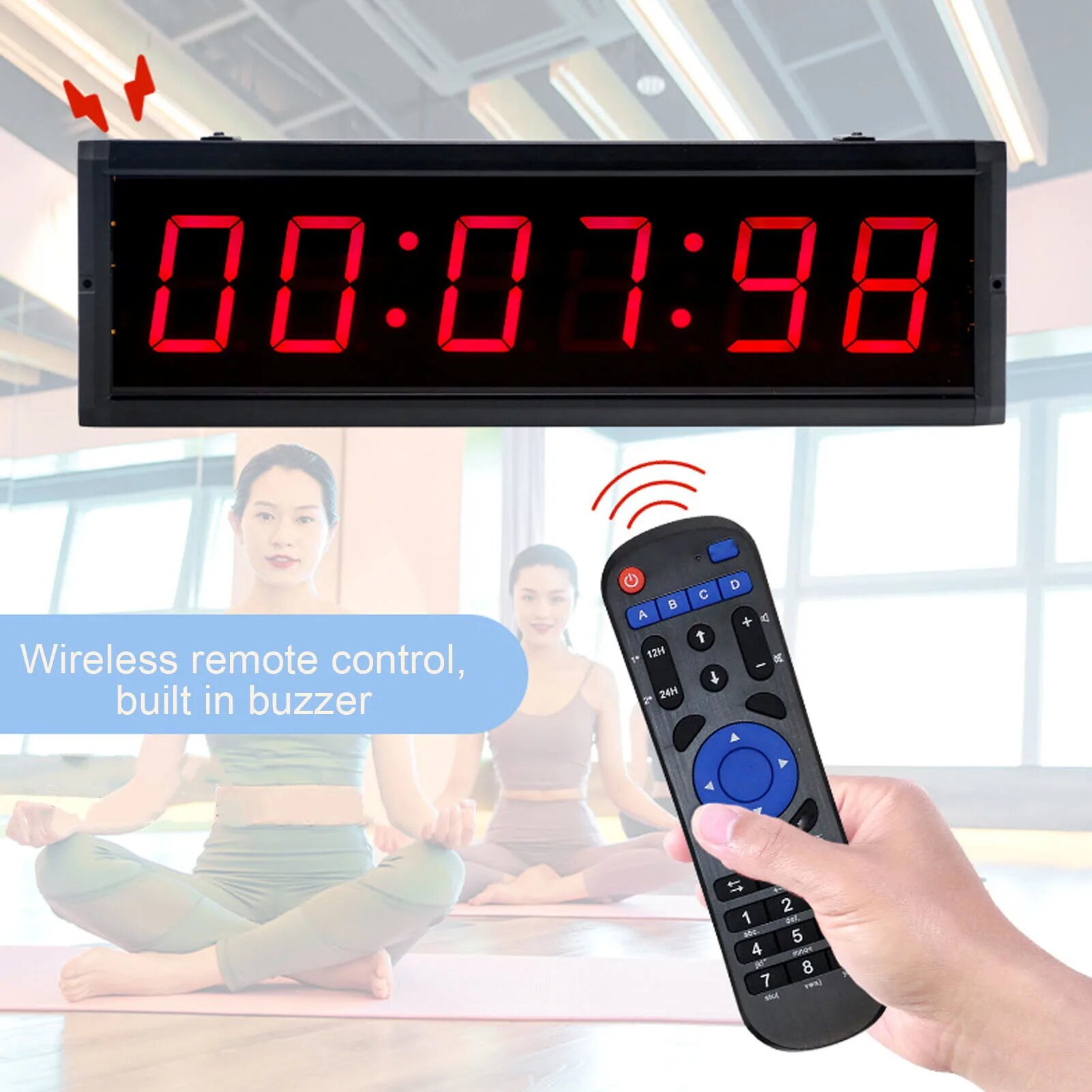 Aramox 6 Digit LED Race Timer — фото 1