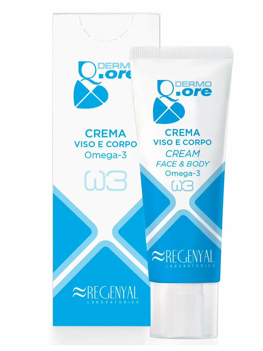 Regenyal Крем восстанавливающий омолаживающий Омега-3 Crema Dermo Q.ore W3