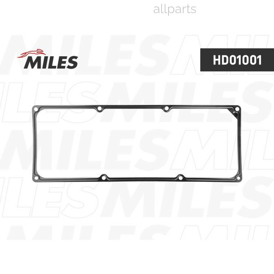 MILES HD01001 Прокладка клапанной крышки RENAULT LOGAN/CLIO/MEGANE 1.4-1.6