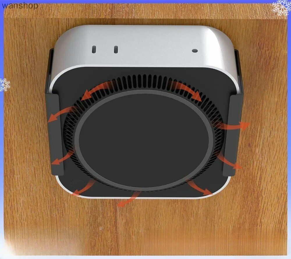 Металлический держатель для хранения M-ac Mini M4 / M4 Pro, один штука