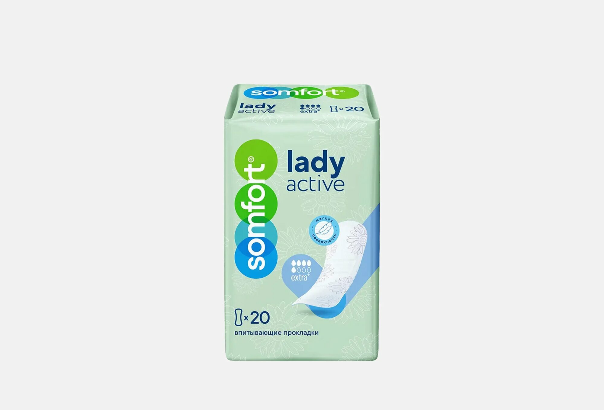 Прокладки урологические Extra Somfort Lady Active 20шт