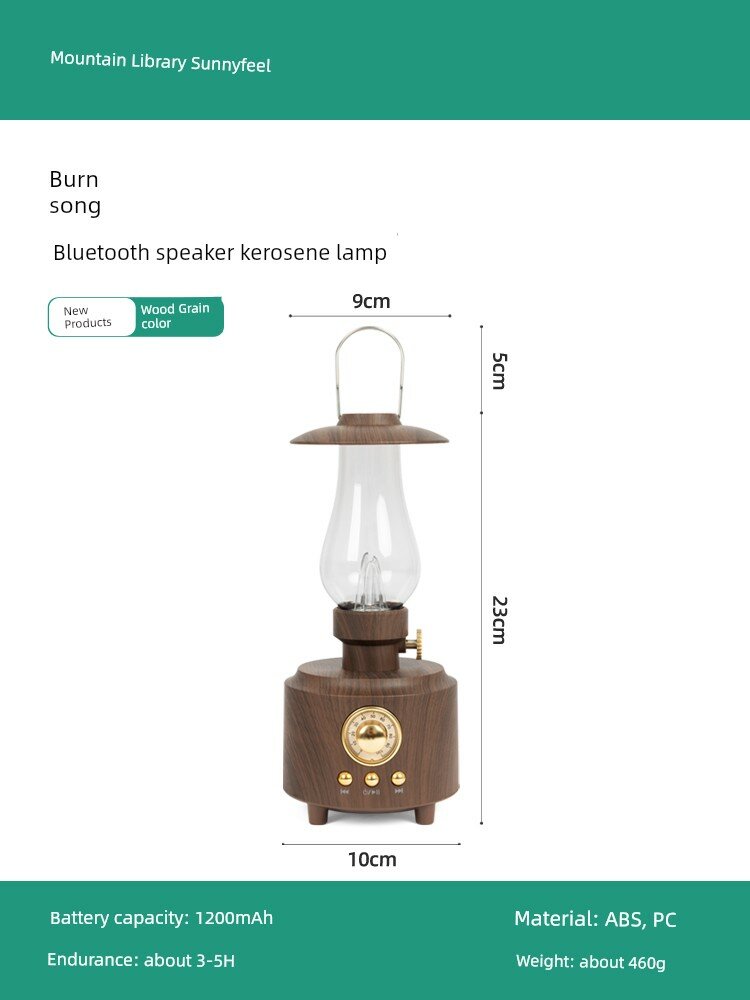 Кемпинговый светильник Shanfei с Bluetooth-колонкой, перезаряжаемый, с длительным временем работы, для палатки,