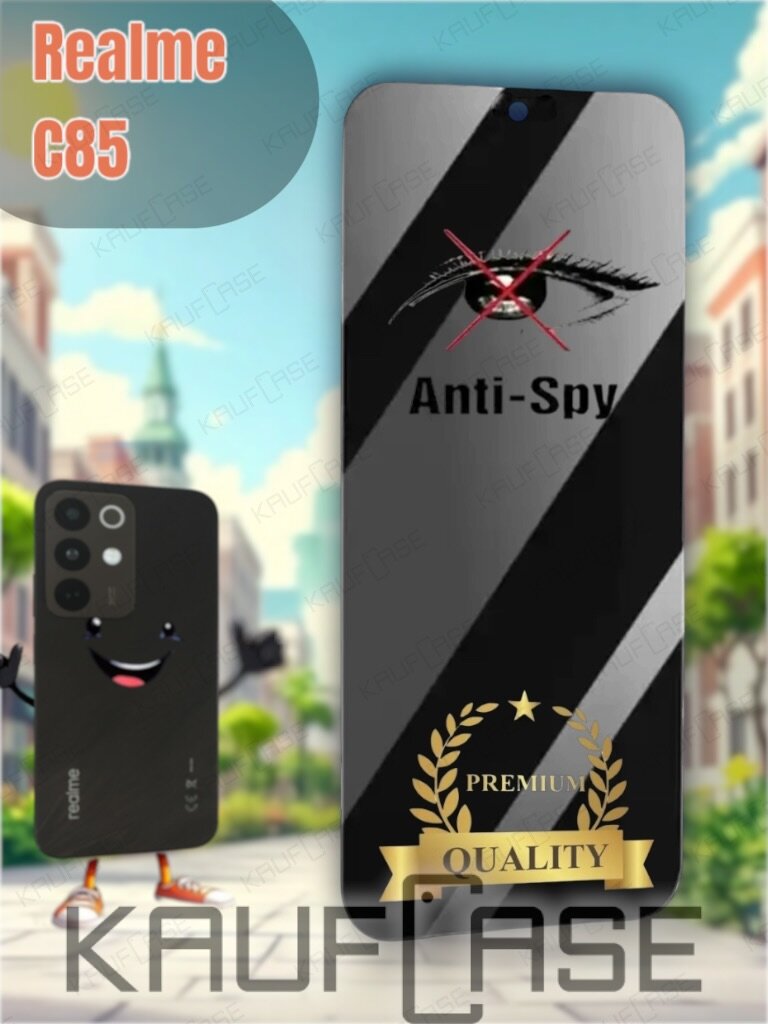 Антишпион стекло на realme C85