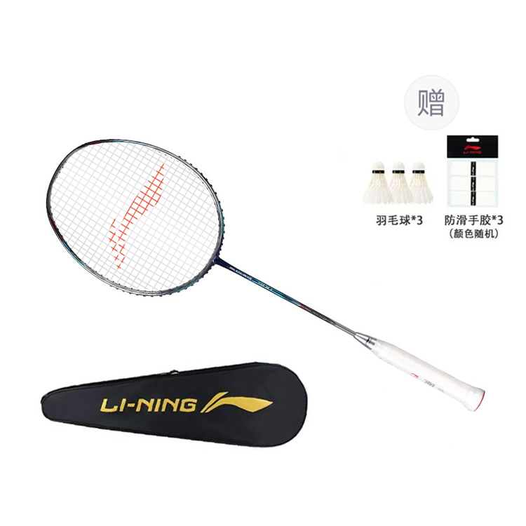Бадминтонная ракетка унисекс Li Ning Windblade Collection 500 Full Carbon Professional 675мм синяя