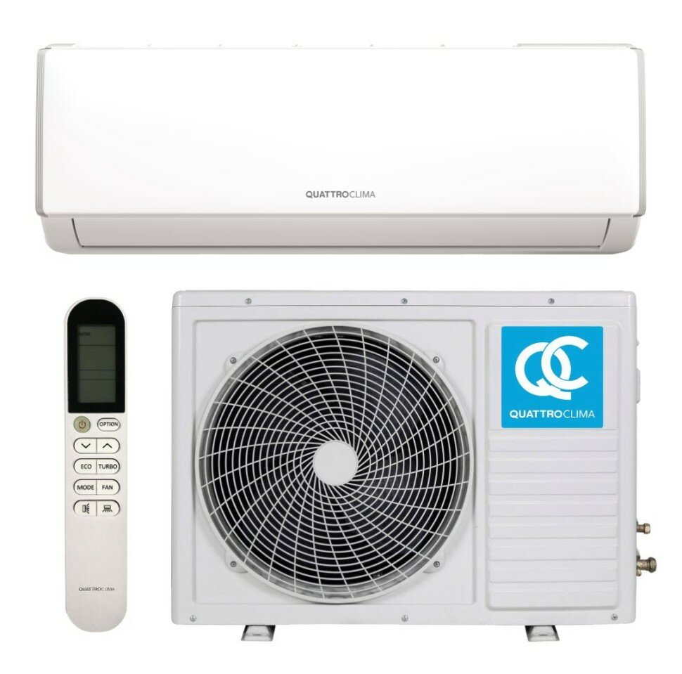 Инверторная сплит-система Quattroclima Verona QV-VE09WBE/QN-VE09WBE на 25 кв. м