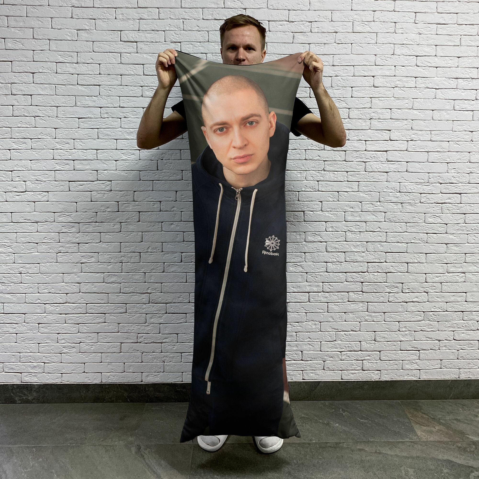 Подушка дакимакура Oxxxymiron / Оксимирон 50x150 см