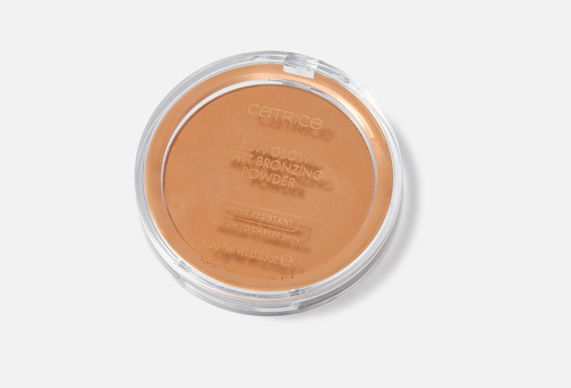 Пудра матирующая с эффектом загара Catrice Sun Glow Matt Bronzing Powder, оттенок 35, 9.5 г