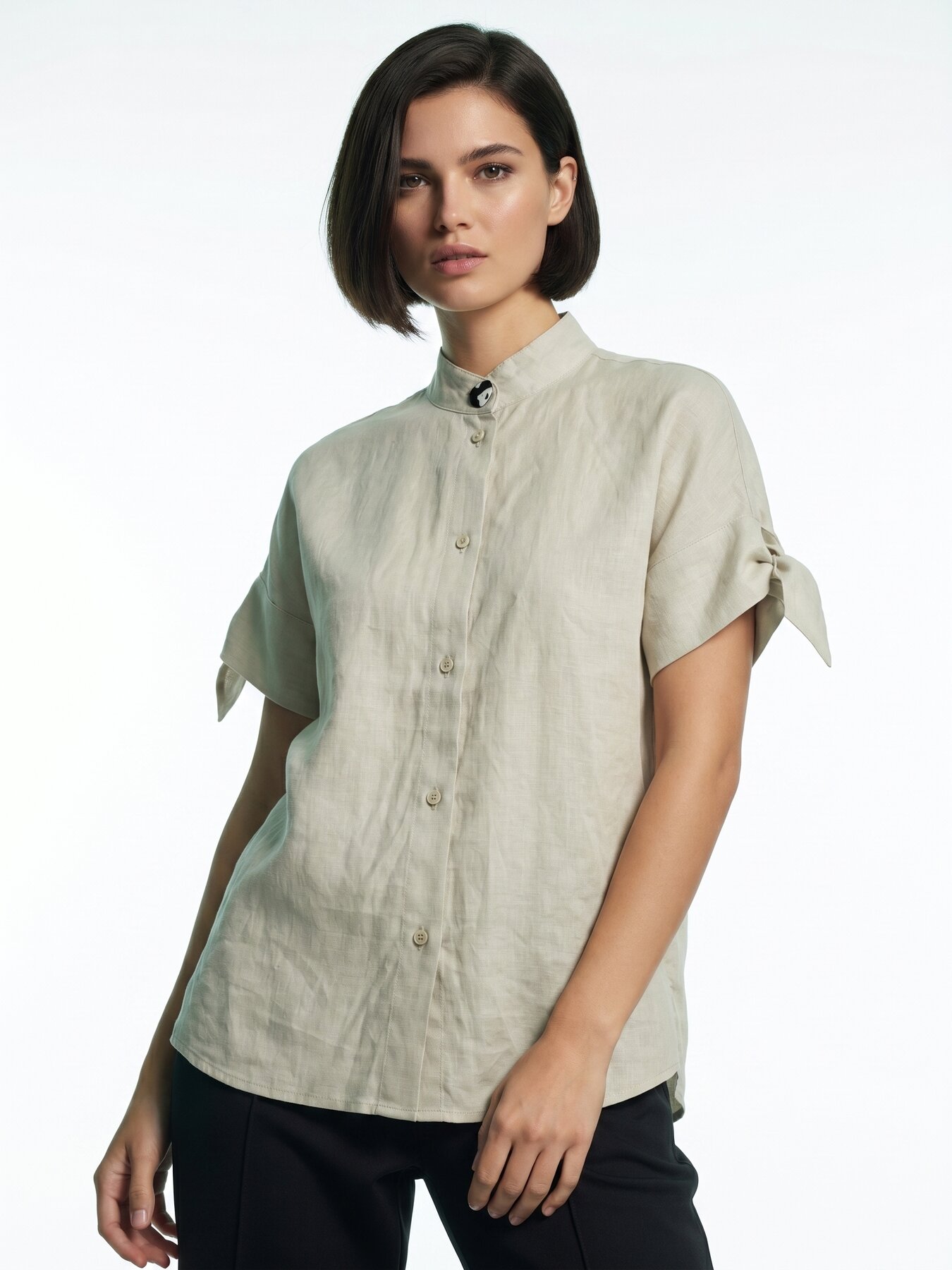 Блуза Armani Exchange, размер M, серый
