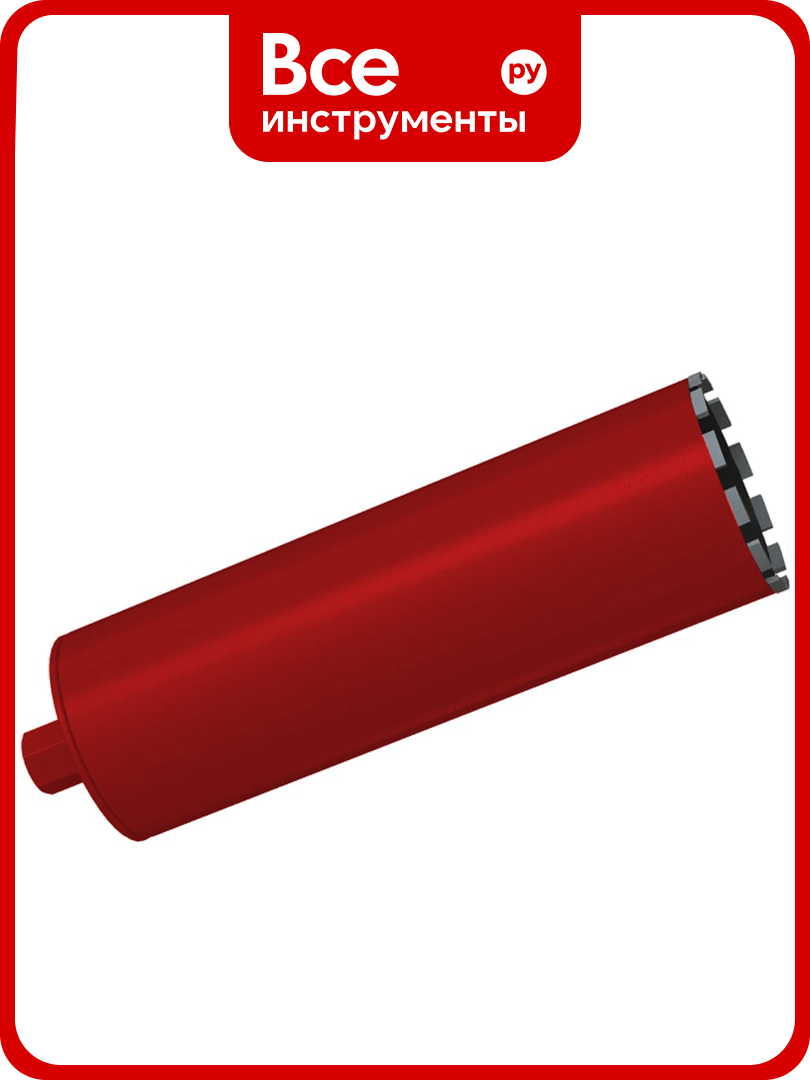 Сверло алмазное кольцевое сегментное BC L30 ø152/0450.12.1¼ Адель BCL30152450121 мокрое сверление в бетоне