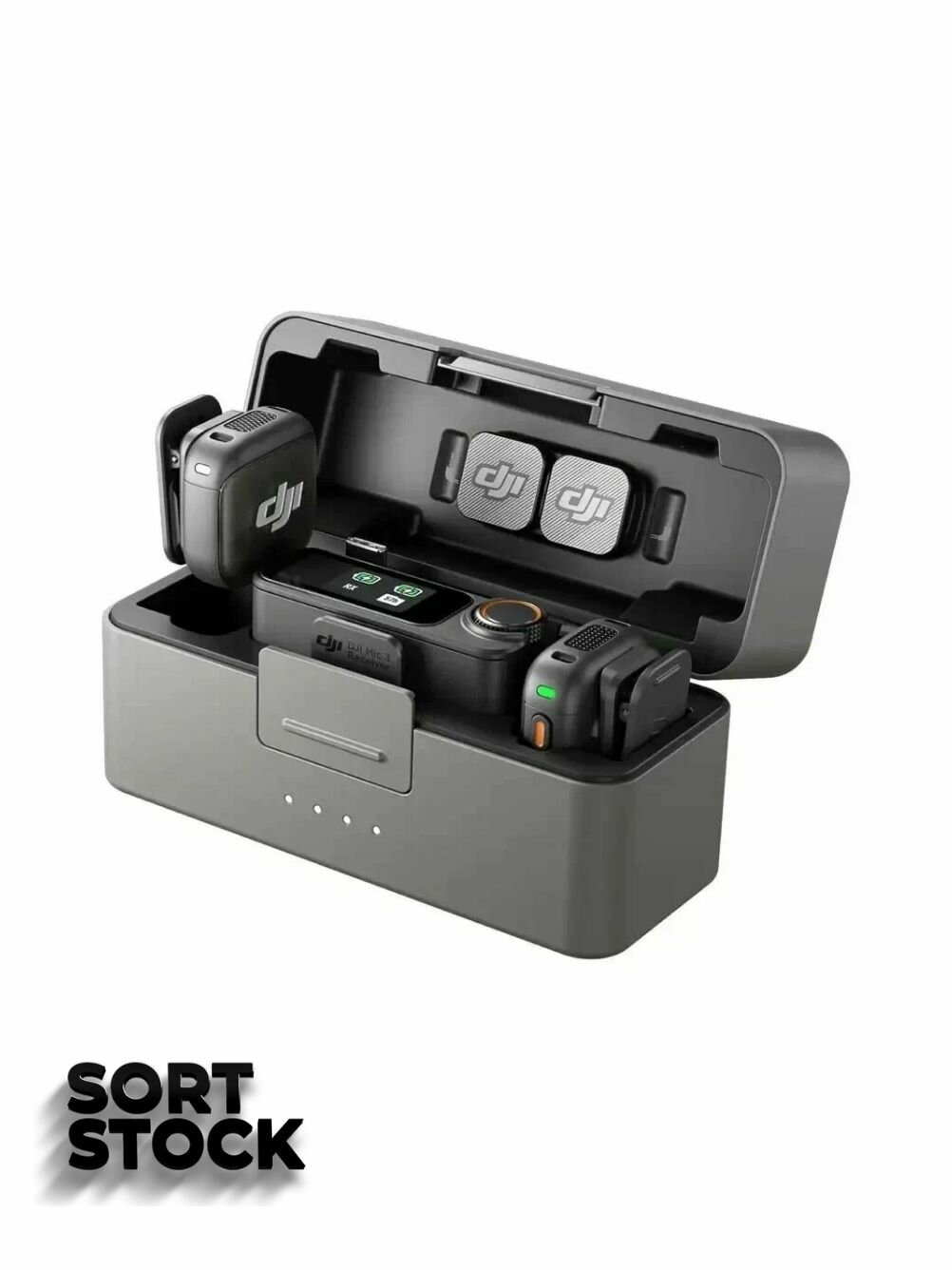 Беспроводной петличный микрофон DJI Mic 3 (2TX) черный (Black)