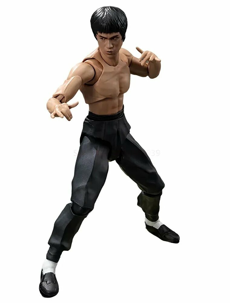 Фигурка кунг-фу Брюс Ли / Bruce Lee LEGACY 50th Ver. (14см)
