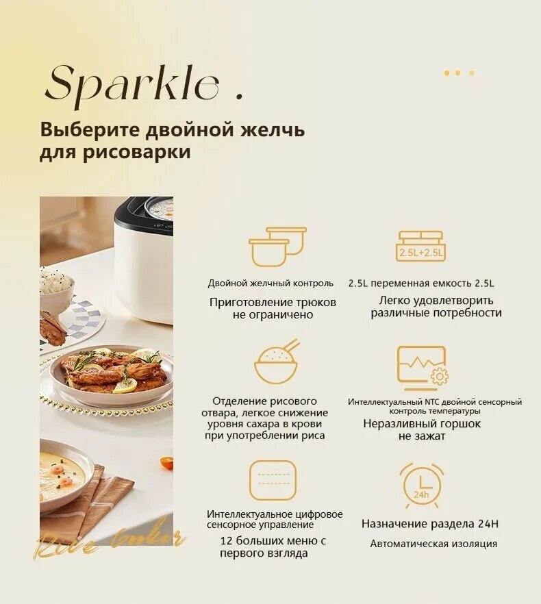 Мультиварка-скороварка 电饭煲51888 — фото 1