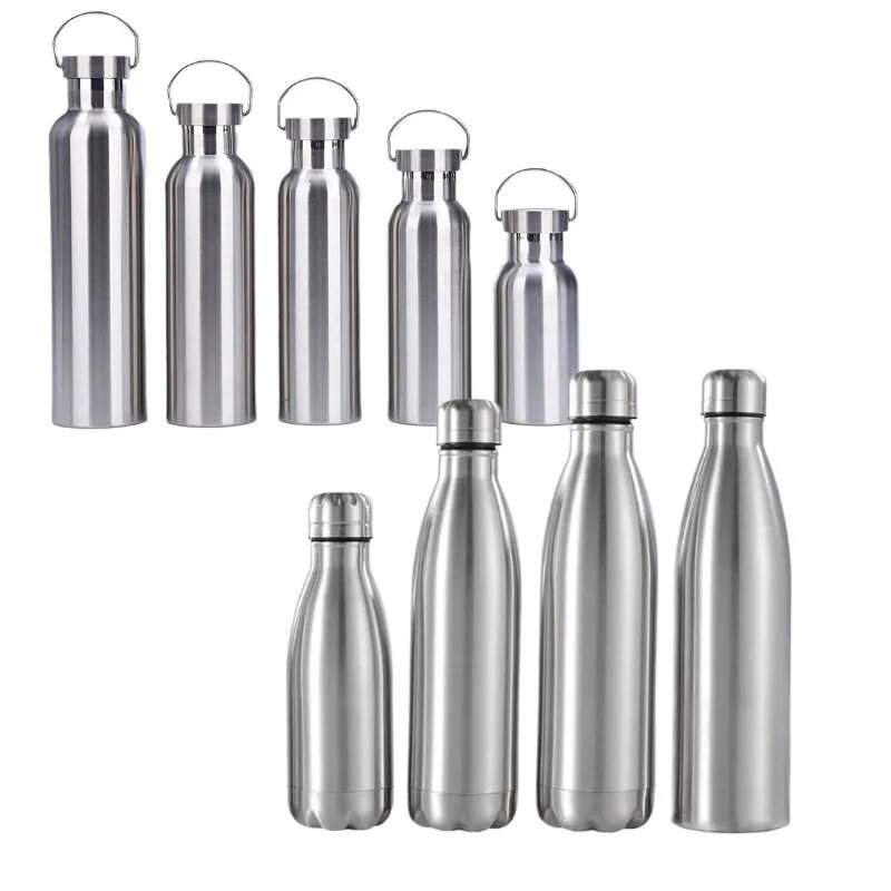 Бутылка для воды из нержавеющей стали 1 л, 500ml-can keep warm
