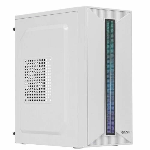 Компьютерный корпус GiNZZU B380 (B380) белый - Mini Tower, Micro-ATX, USB 2.0 Type-A
