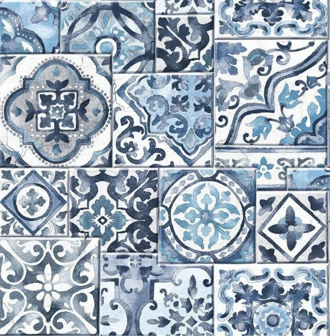 Обои Aura Reclaimed FD22316 (2701-22316) A; 0,52x10,05 м. , флизелин , синий