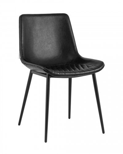 Стул обеденный Stool Group Деймон экокожа черный