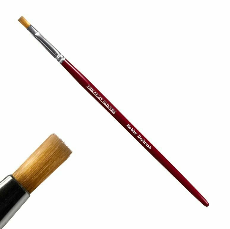 Кисть для миниатюр Wargamer Brush - Large Drybrush The Army Painter BR7010